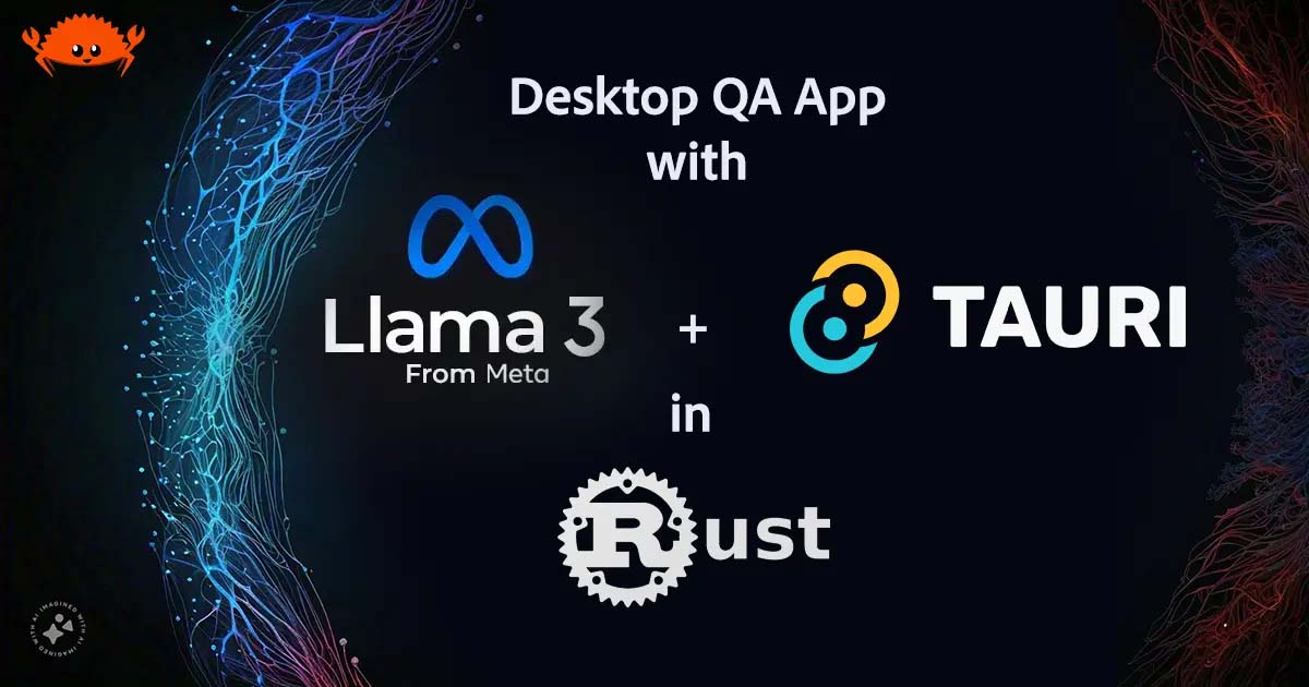 Part I: Desktop QA Assistant With Meta LLaMA3 in Rust | Blog | Anubhab Bandyopadhyay